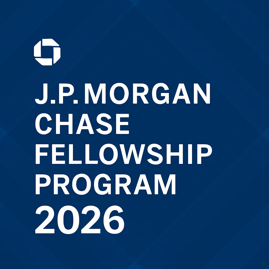 JP Morgan Chase Fellowship Program 2026 | RB Opportunities